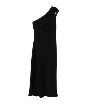 Max Mara One Shoulder Sleeveless Dress