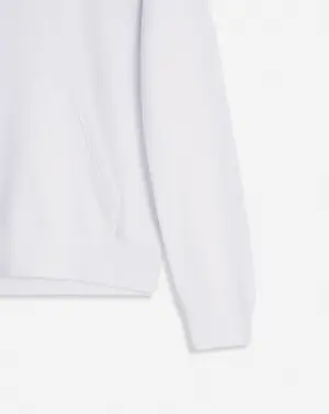 LANVIN Curb-lace Drawstring Hoodie - White