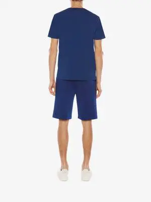 Alexander McQueen Embroidered Logo Shorts