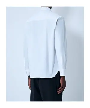 JIL SANDER Concealed Button Shirt - Blue