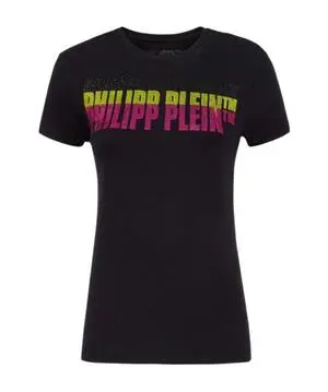 Philipp Plein Embellished Logo T-shirt