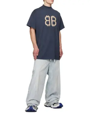 Balenciaga Logo Printed T-shirt