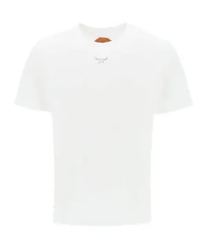 Mcm Item O-neck Short-sleeved T-shirt - White