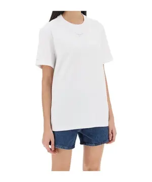 Mcm Item O-neck Short-sleeved T-shirt - White