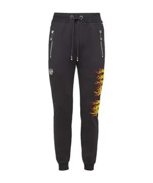 Philipp Plein Plush Sweatpants - Black