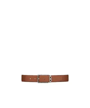 FERRAGAMO Mini Gancini Buckle Belt