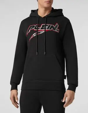 Philipp Plein Logo Detail Hoodie