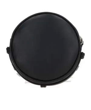 COURREGES Reedition Circle Crossbody Bag - Black