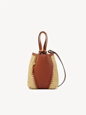 Chloé Spin Raffia Bucket Bag