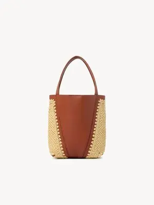 Chloé Spin Raffia Bucket Bag