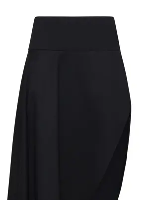Alaïa Fluid Asymmetrical Midi Skirt