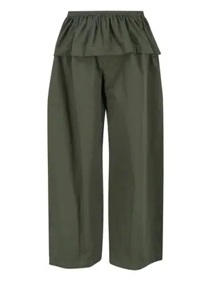 Alaïa Peplum Detailed Trousers