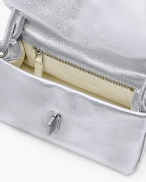 Marc Jacobs Metallic Mini Dual Bag - Silver