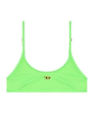 DIESEL® Logo Embellished Vest - Green