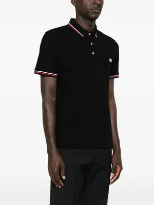 Valentino Garavani Logo Plaque Short-sleeved Polo Shirt