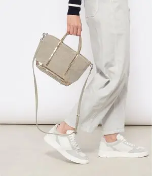 Vanessa Bruno Double-handle Cross-body Bag With Sequins