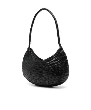 Dragon Diffusion Nova Luna Woven Shoulder Bag - Black