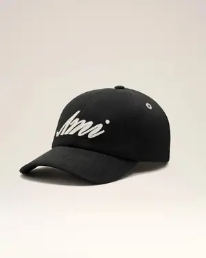 Ami Baseball Cap With Felt Logo