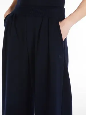 Max Mara Wide Leg Knitted Trousers