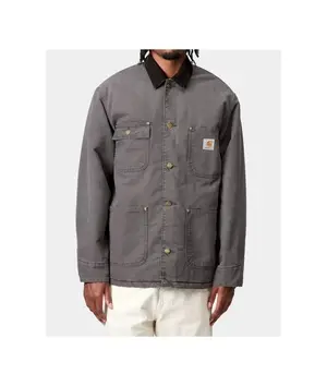 Carhartt Work In Progress Chore Coat - Graphite/black