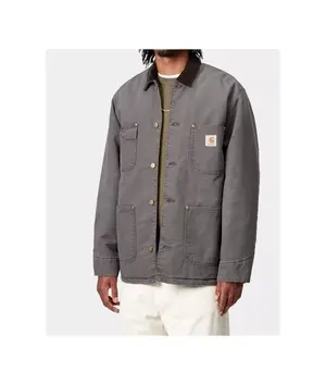 Carhartt Work In Progress Chore Coat - Graphite/black