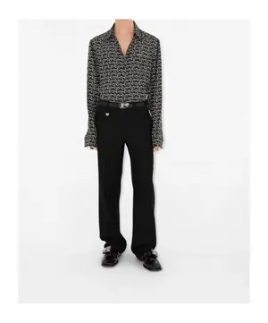 Burberry B-line Allover Graphic Printed Shirt