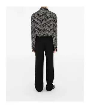 Burberry B-line Allover Graphic Printed Shirt
