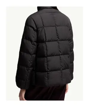 Moncler Cochevinne Square-quilted Short Down Jacket - Black