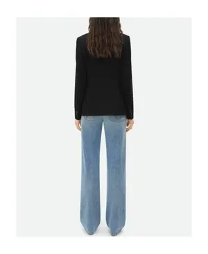 Bottega Veneta Grain De Poudre Knit Jacket