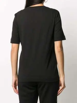 Moschino Slogan Print T-shirt - Black