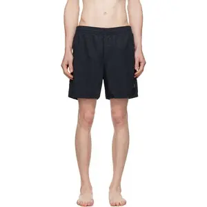Stone Island Logo Patch Swim Shorts - Blue