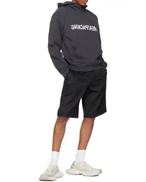 Helmut Lang Meatpacking Hoodie With Logo Detail