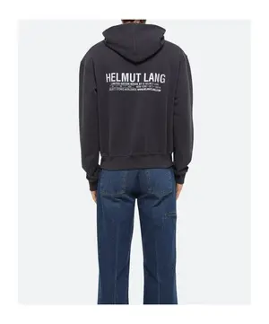 Helmut Lang Meatpacking Hoodie With Logo Detail