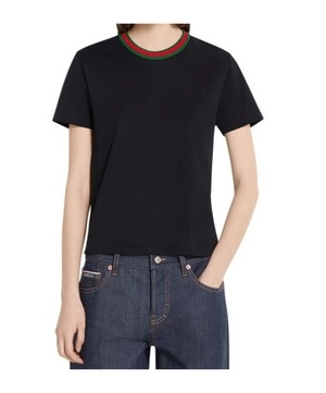 Gucci Cotton Jersey T-shirt With Embroidered Logo