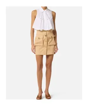 Elisabetta Franchi Cargo Mini Skirt