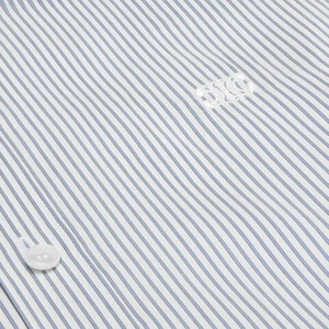 Celine Lavalliere Mia Shirt In Striped Silk