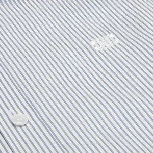 Celine Lavalliere Mia Shirt In Striped Silk