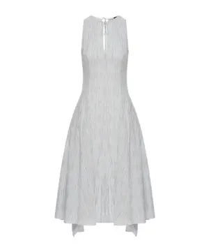 Loewe Striped Asymmetric Hem Dress - No