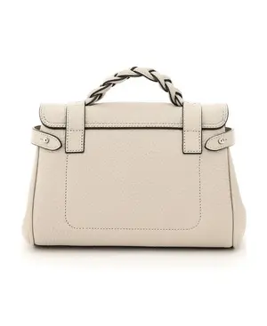 Mulberry Alexa Buckled Mini Crossbody Bag - Nude