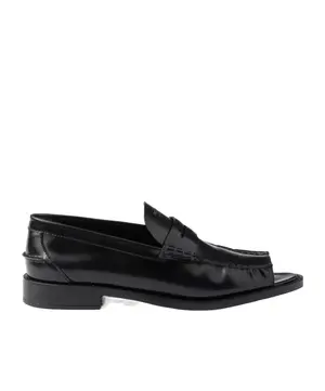 Prada Logo-printed Penny Loafers