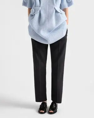 Prada Logo-printed Penny Loafers