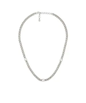 Gucci Interlocking G Necklace - Silver