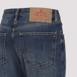 Prada Low-rise Tapered-leg Jeans - Ls