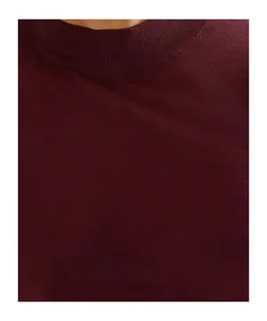 Brunello Cucinelli Mock-neck Knit T-shirt