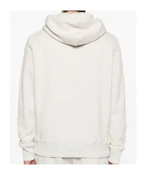 AUTRY Logo Embroidered Drawstring Hoodie - Grey