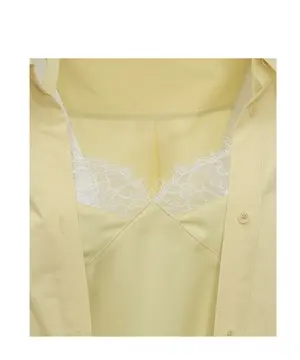 J.W.ANDERSON Long-sleeved Shirt With Lace Camisole