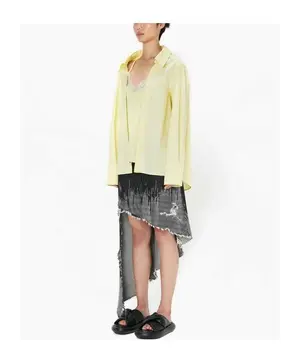 J.W.ANDERSON Long-sleeved Shirt With Lace Camisole