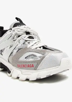 Balenciaga Track Lace-up Sneakers - Silver