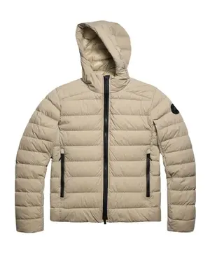 Canada Goose Crofton Hooded Down Jacket - Limestone