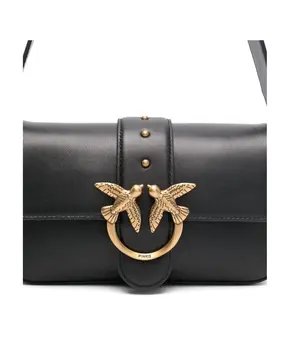 Pinko Love One Mini Shoulder Bag - Black